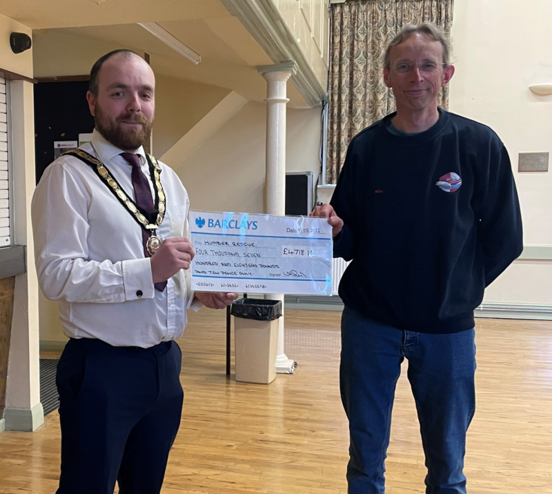 Mayor’s Charity Appeal Cheque Presentation